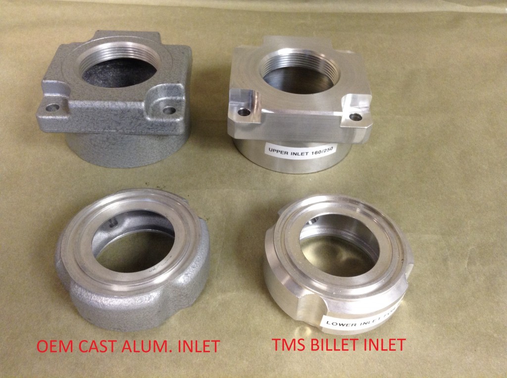 TMS Custom Billet Aluminum Lower Inlet - Total Maintenance Solutions